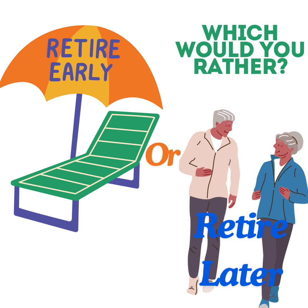 Would you rather Retire young or later at 65? | Think-Talk